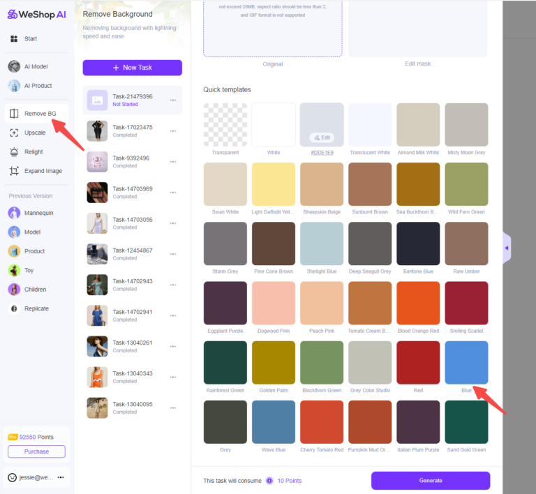 Create Perfect Blue Backgrounds: AI Tools Comparison Guide