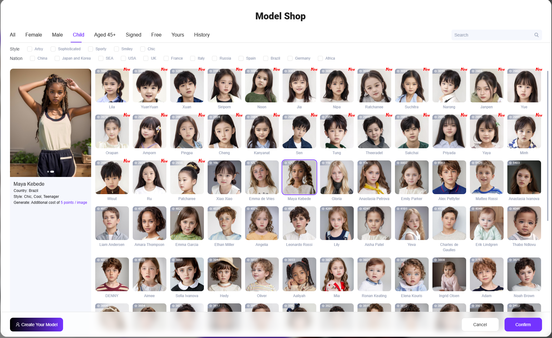 Best AI Teen Girl For Digital Modeling – WeShop AI Blog