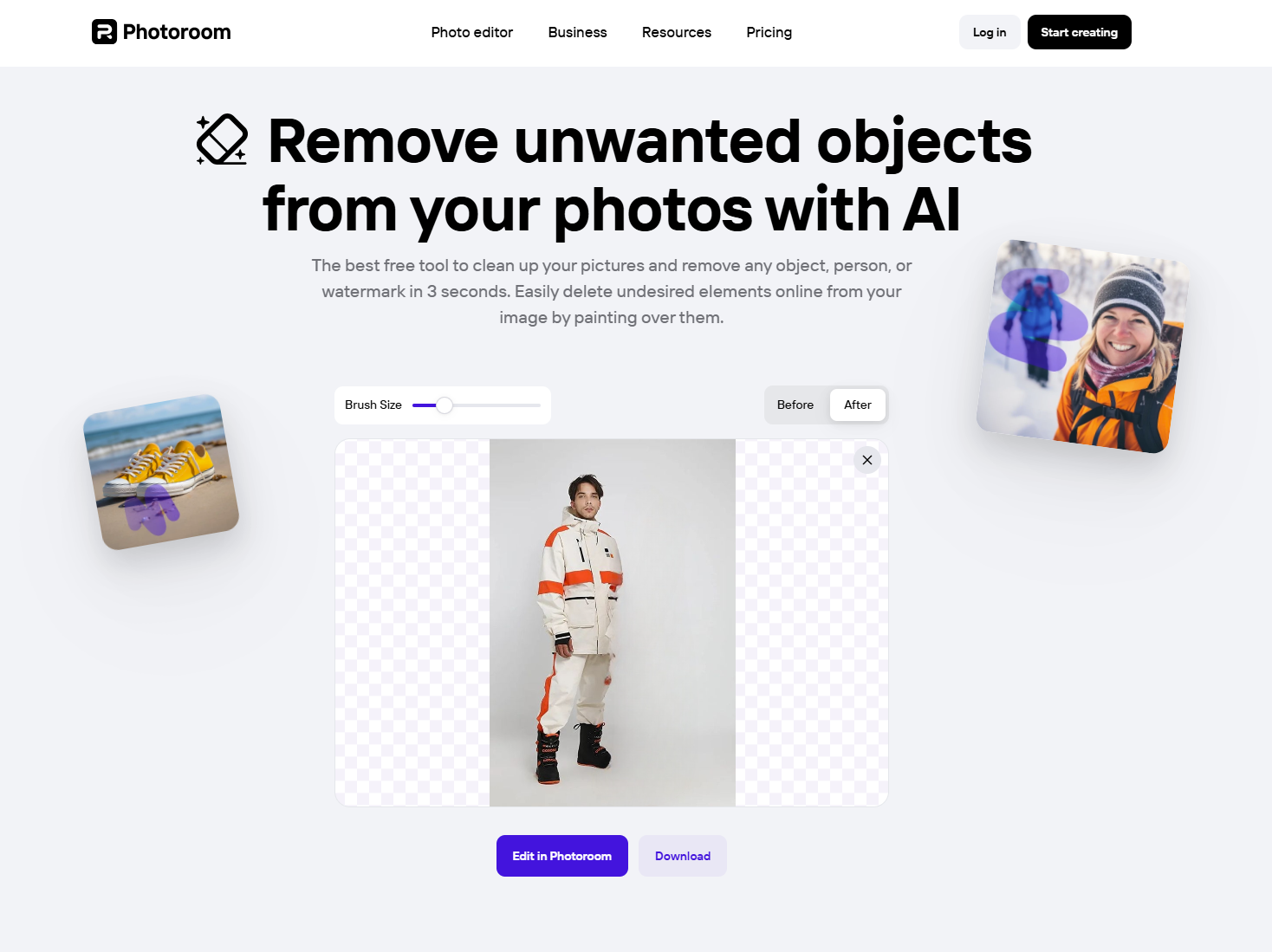 How to Remove Someone from a Picture: Comparing AI Tools WeShop AI Blog