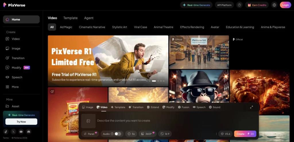 PixVerse AI Review 2026 (V5.6): The “Director’s Choice” for Consistent ...