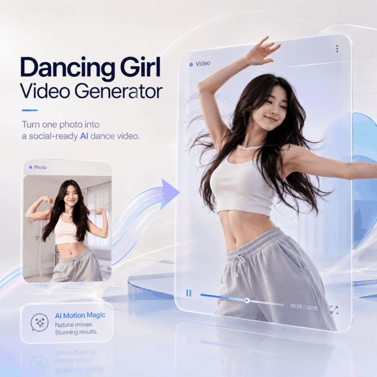 Dancing Girl Video Generator | AI Dance Videos WeShop AI Blog