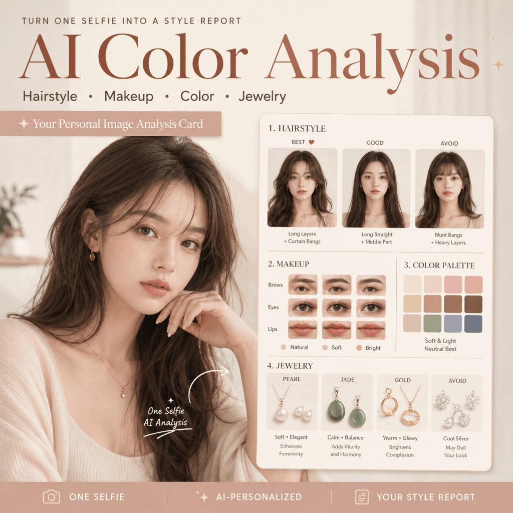 AI Color Analysis: Make Your Stunning Report Fast WeShop AI Blog